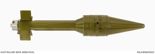 RPG-2 Rocket Grenade (Inert) Chicom Type 50: North Vietnamese Forces ...